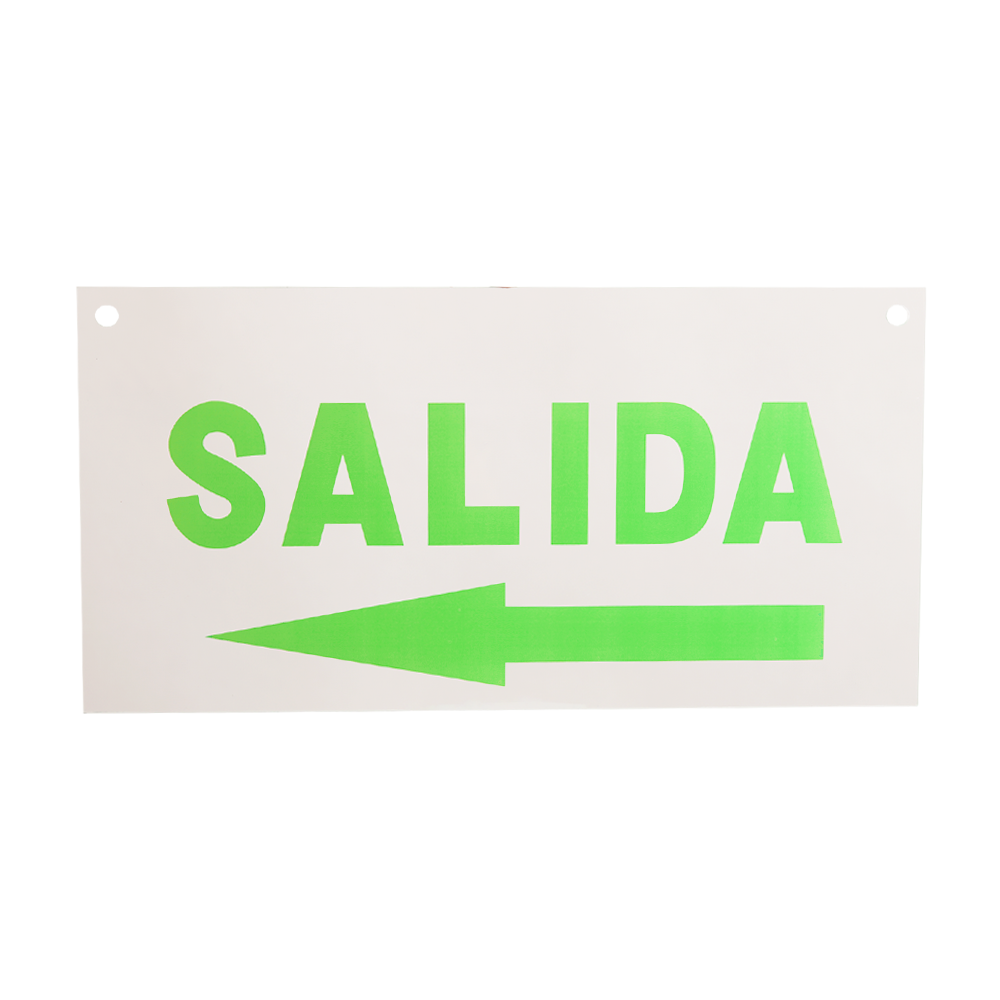 Exit Sign Acrylic Panel SALIDA - NINGBO JIMING ELECTRIC APPLIANCE CO., LTD.