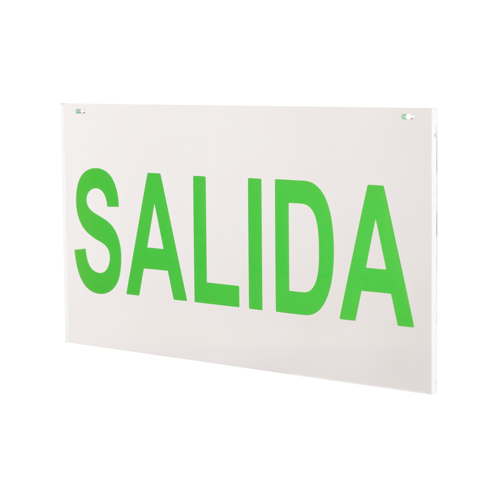SALIDA Exit Sign Panel - NINGBO JIMING ELECTRIC APPLIANCE CO., LTD.